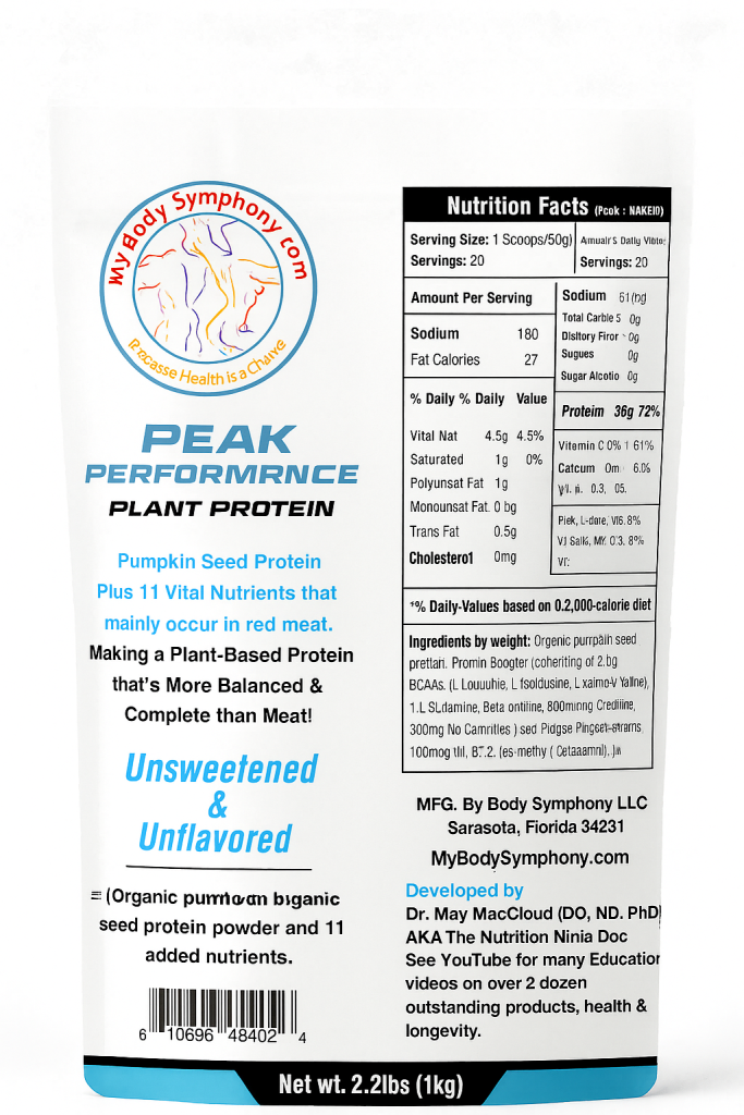 Peak Performance Plant Protein | Paleo, Vegan, Gluten-Free - My Body ...