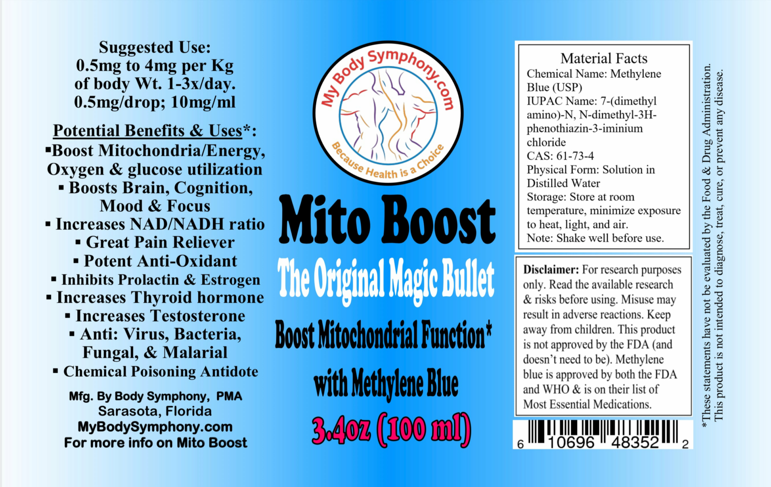Mito Boost | The Original Magic Bullet | Boost Mitochondrial Function ...